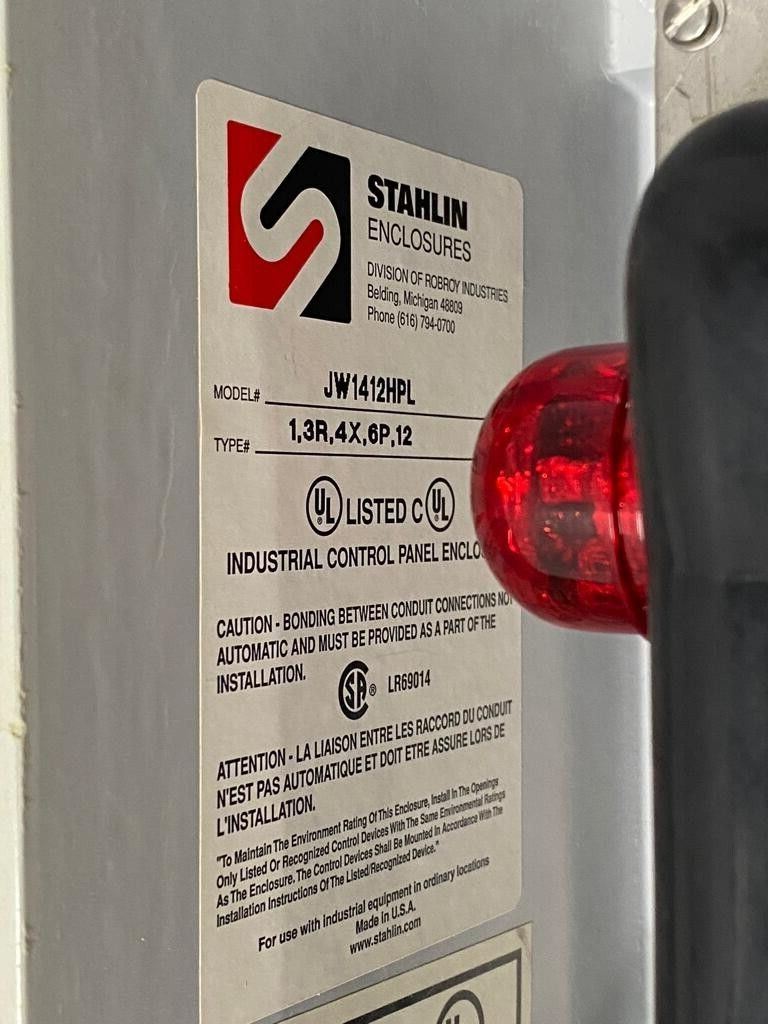 Stahlin JW1412HPL Fiberglass Enclosure FNOB Sentry Rae Systems