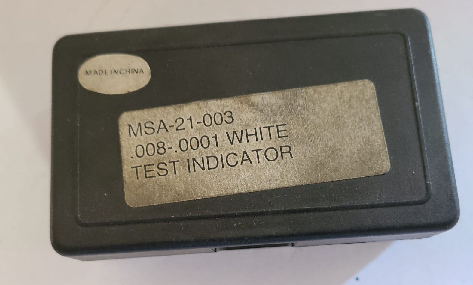 MSA-21-003 Dial Test Indicator .008 - .0001” Jeweled Machinist Tool Ti