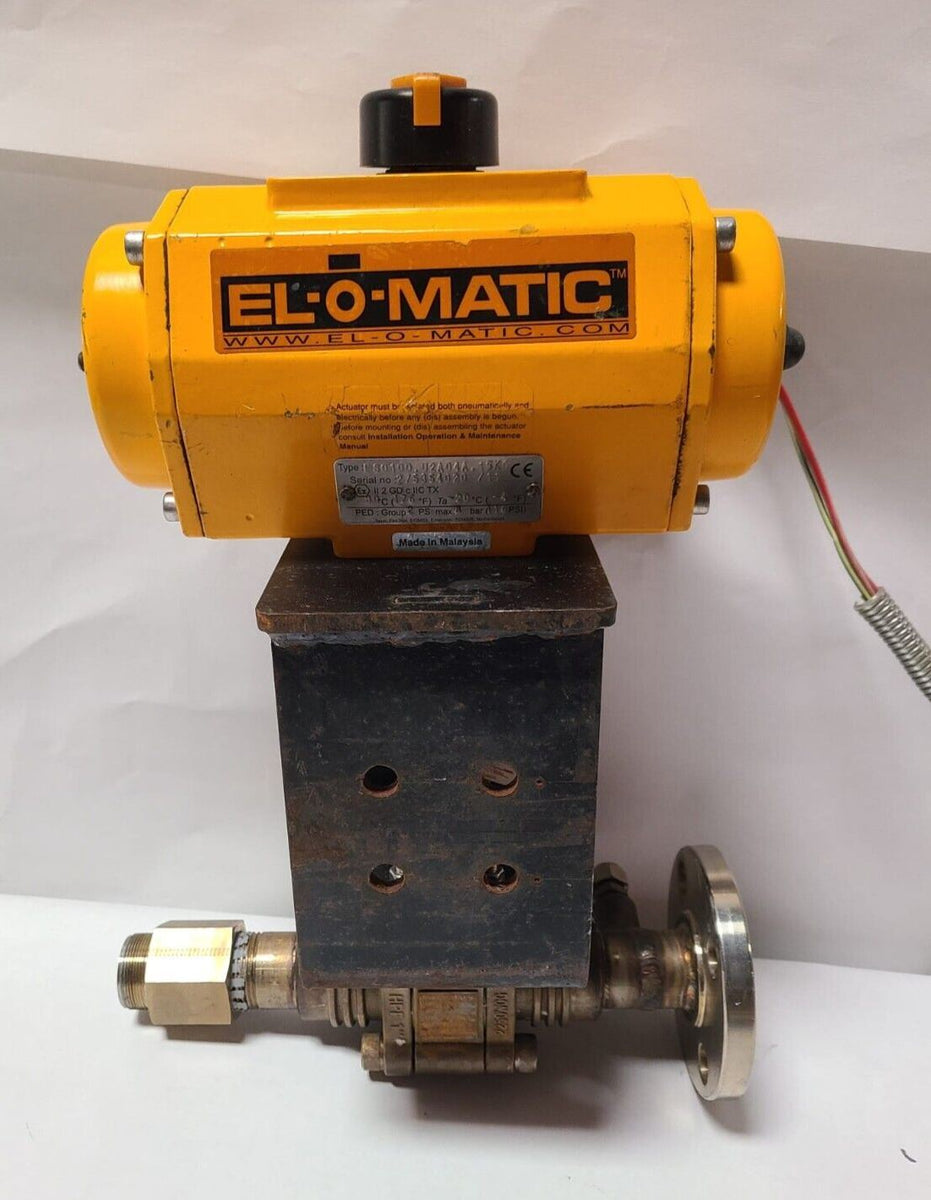 ES0100U2A04A19KO ES0100.U2A04A.19KO El-O-Matic Pneumatic Actuator Valv