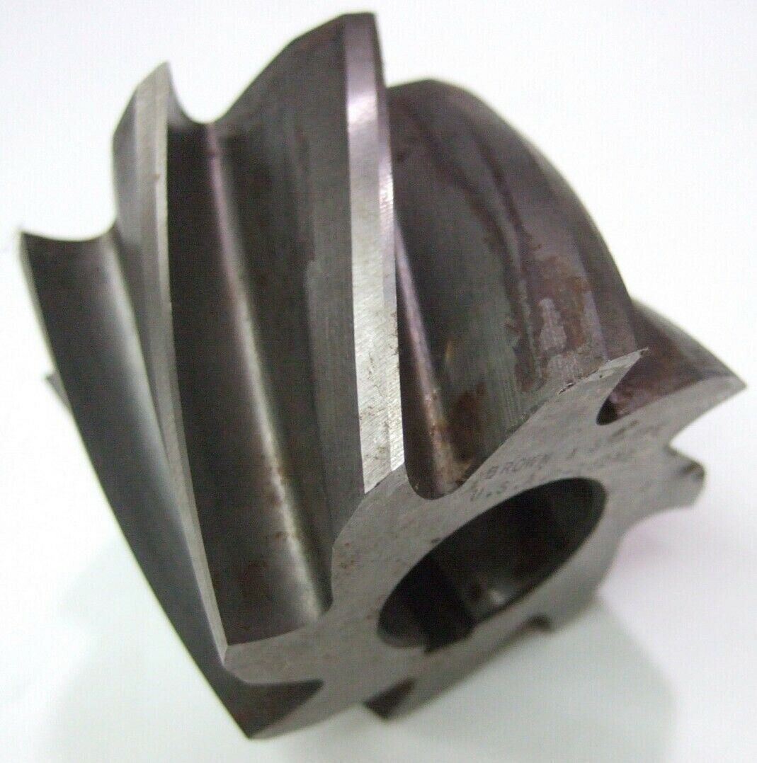 Brown & Sharpe 2 1/2” x 2” Helix Helical Tooth Plain Mill Milling Cutt