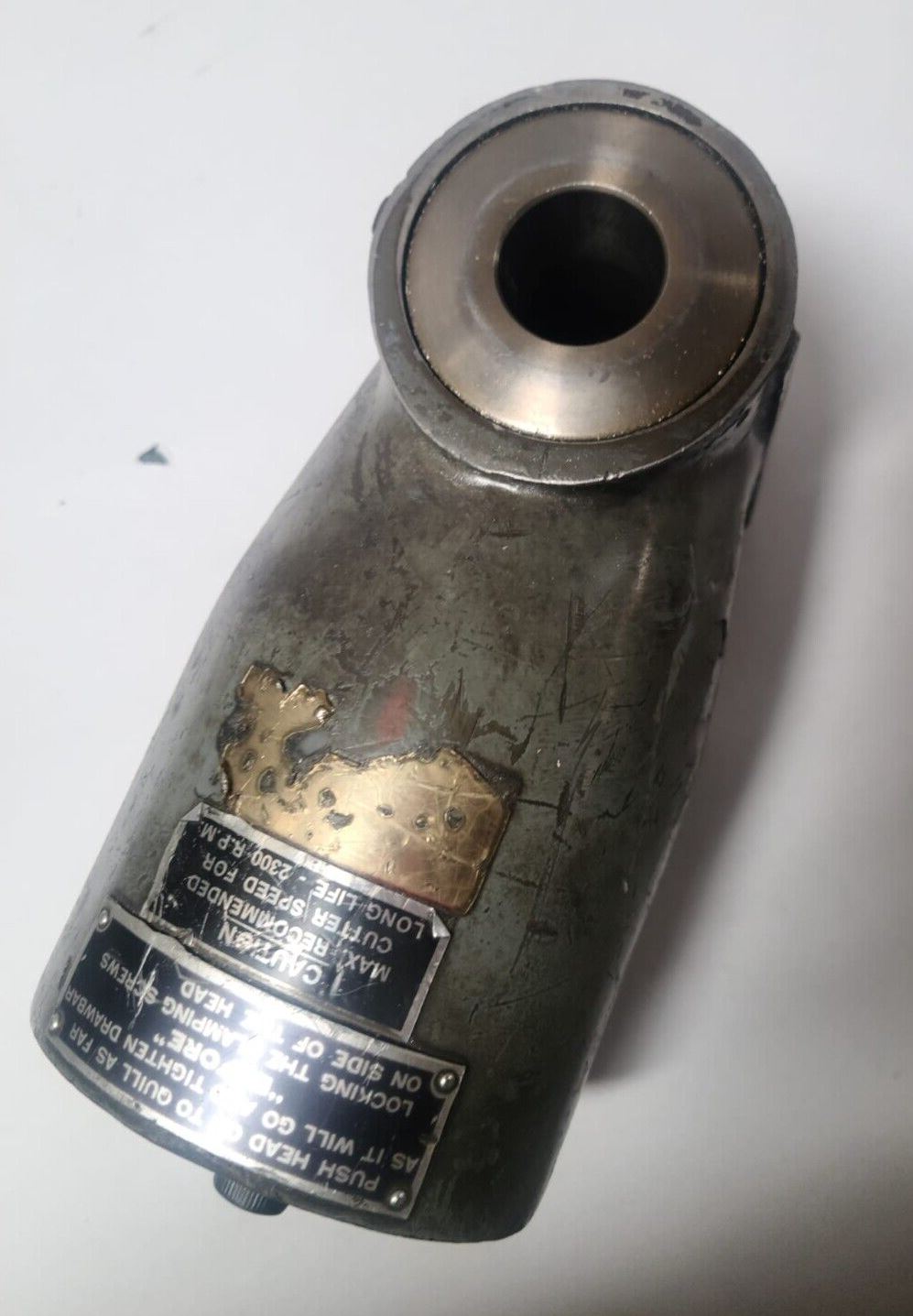 BRIDGEPORT VERTICAL MILL RIGHT ANGLE HEAD R8 ADAPTOR