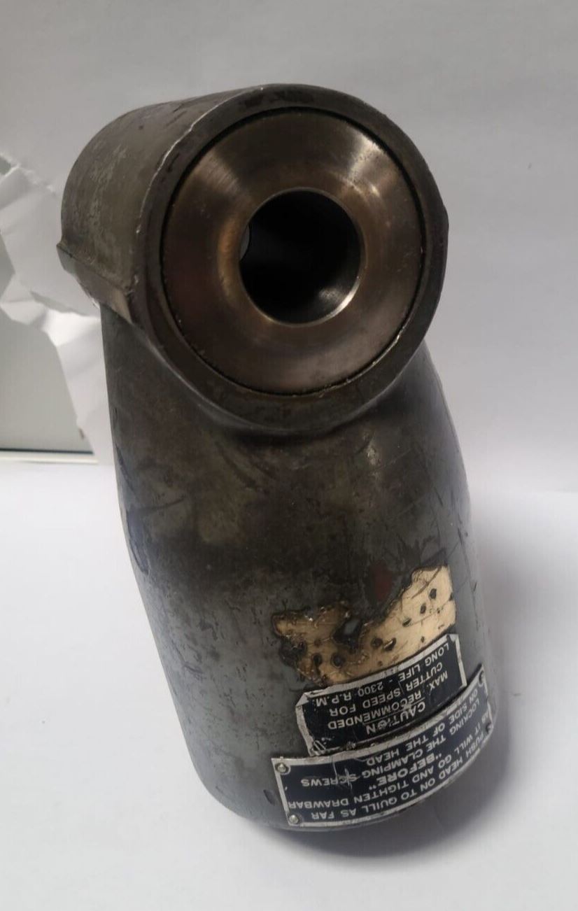 BRIDGEPORT VERTICAL MILL RIGHT ANGLE HEAD R8 ADAPTOR