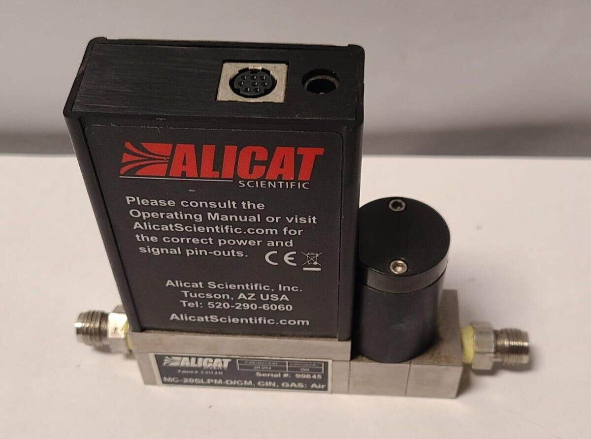 Alicat Scientific MC-20SLPM-D/CM CIN, GAS Digital Mass Flow Meter Cont