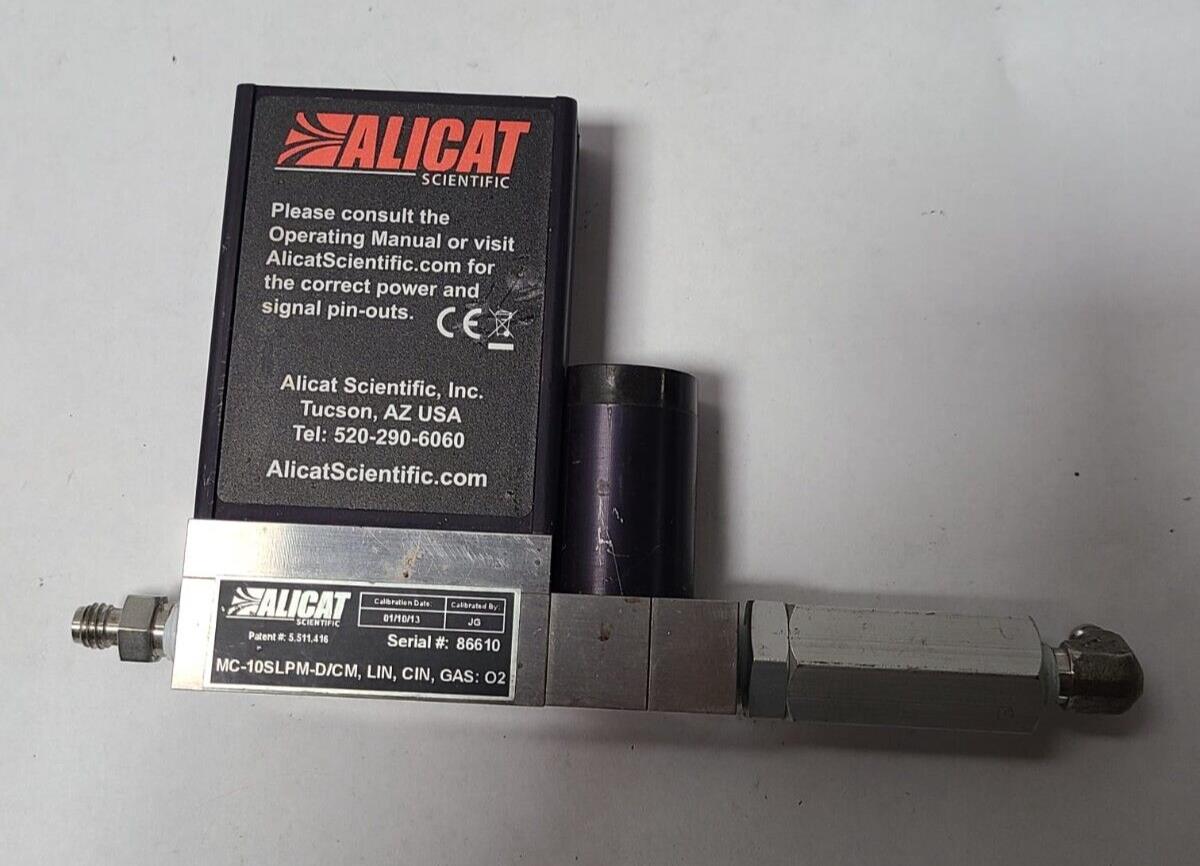 Alicat Scientific MC-20SLPM-D/CM CIN, GAS Digital Mass Flow Meter Cont
