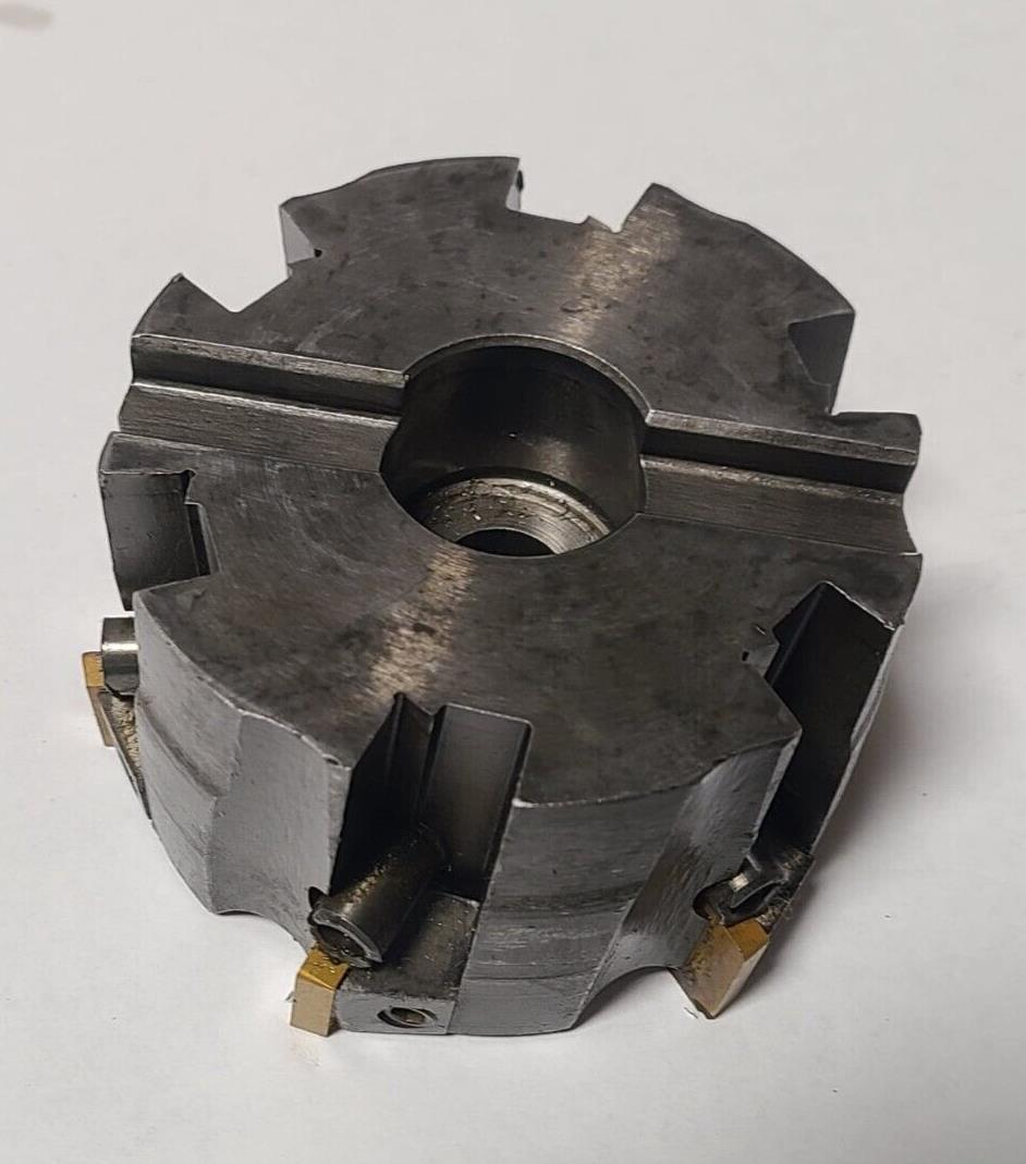 VR Wesson Face MILL 4" Milling Cutter Indexable Carbide Inserts