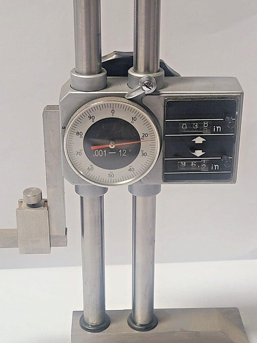 12” HEIGHT GAUGE WITH COUNTER .001-12"