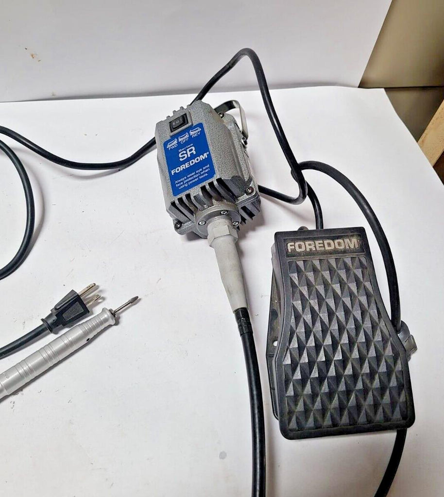 FOREDOM SR MOTOR 115V FOOT CONTROL FLEX SHAFT Machine Grinder