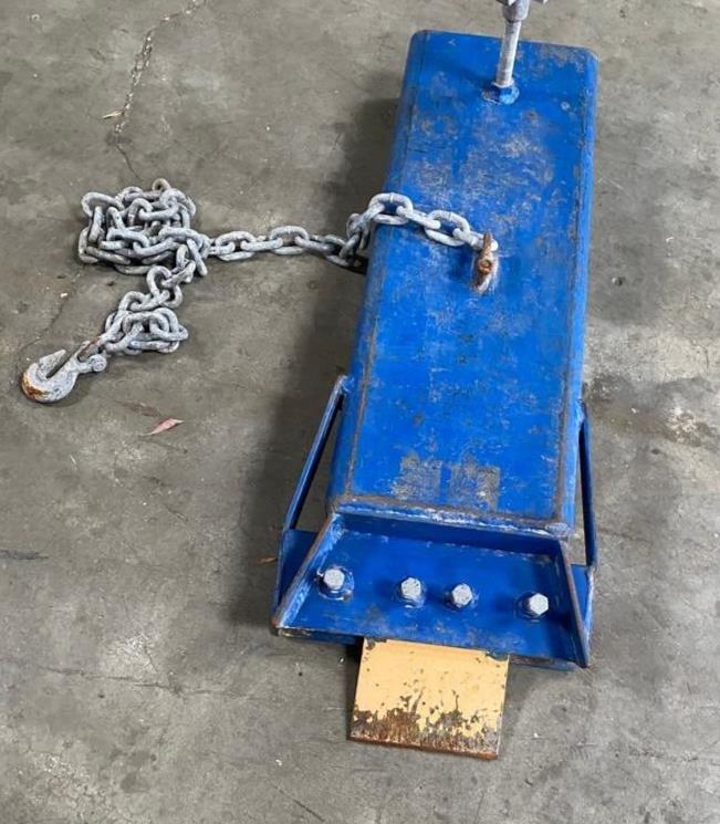 Heavy Duty Floor Carpet Forklift Scraper