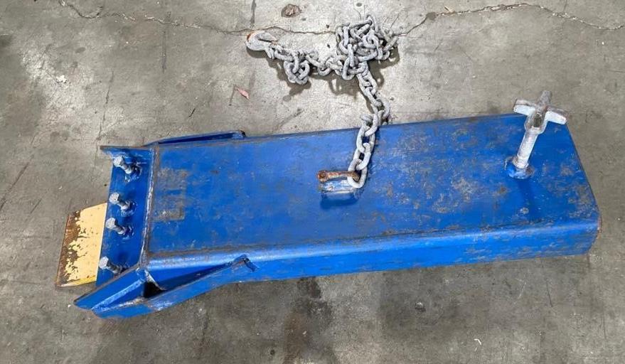 Heavy Duty Floor Carpet Forklift Scraper