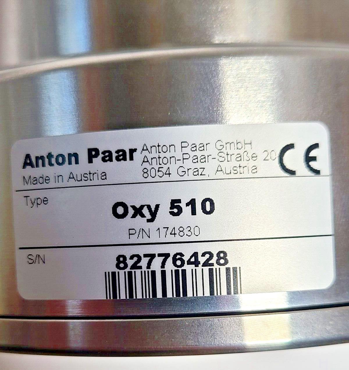 Anton Paar Inline oxygen sensor Oxy 510 L-RIX Local Pickup