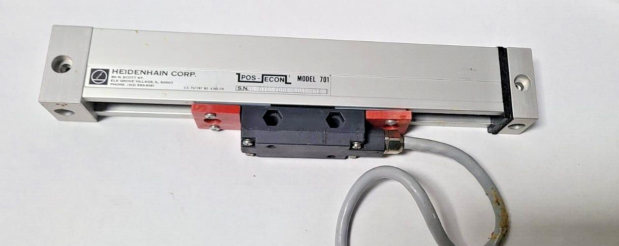 New HEIDENHAIN Model 701 Linear 10.5" Scale Encoder Head