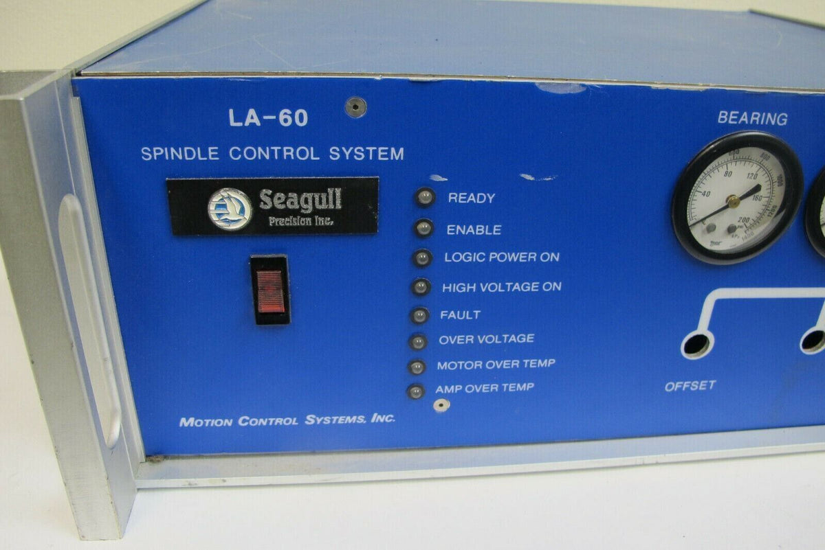Motion Control Systems LA-60 Air Bearing Spindle Control System Model