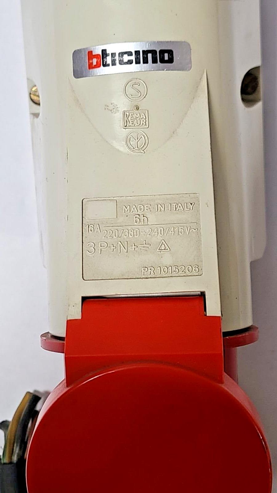 Bticino Socket Furniture 16A 3P+N+