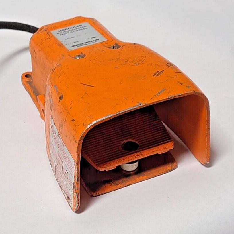 Linemaster Hercules 512 H HEAVY DUTY FOOT SWITCH POTENTIOMETER