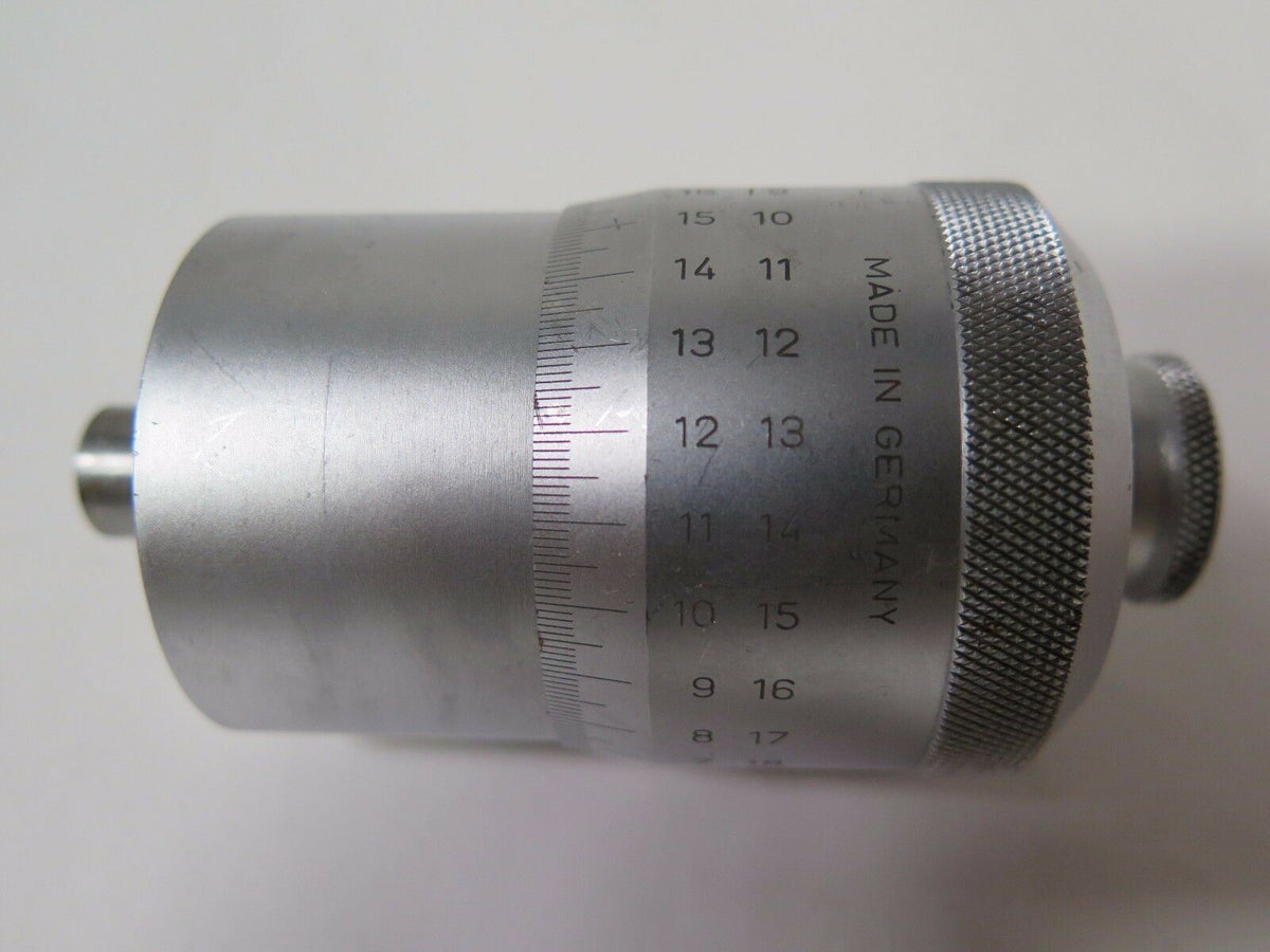 Optometrix Micrometer Head for XY Stage 0-1" Range Made in Germany