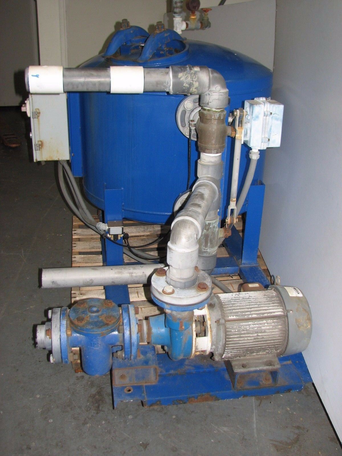 PEP HMF 36 Media Sand Filter 142 GPM 3 HP 100 PSI 36" Tank Diameter Wa