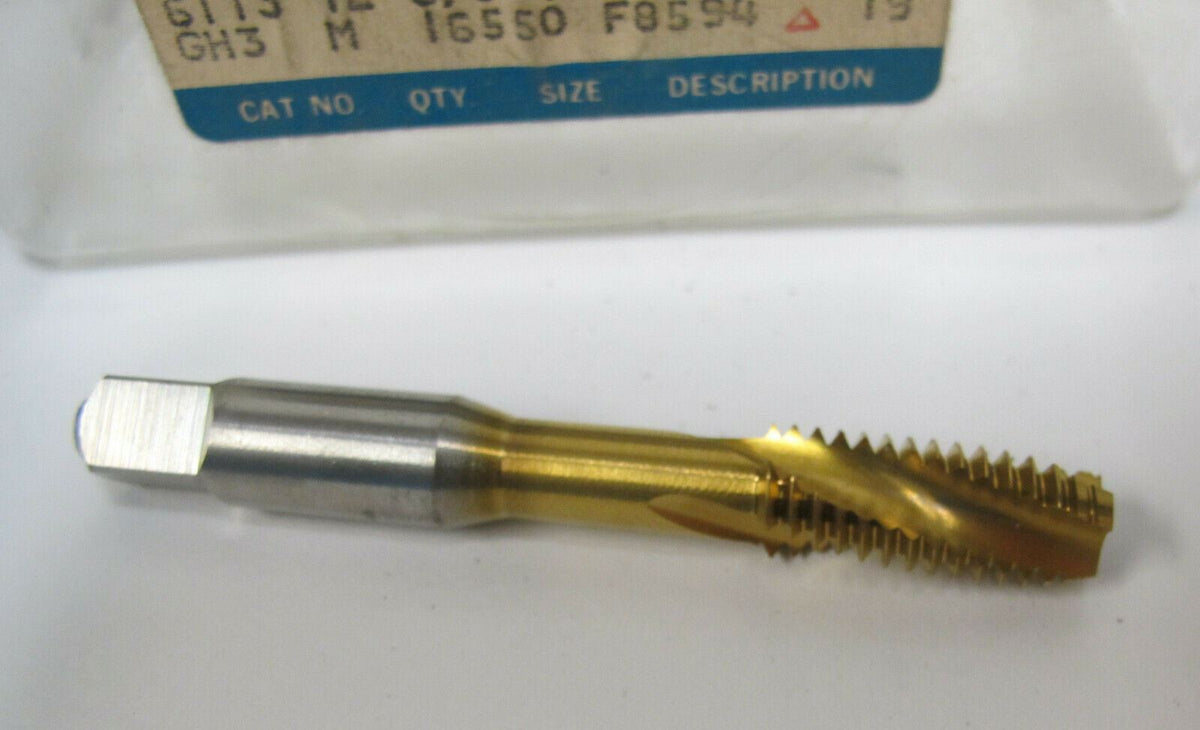 Bendix Besly Spiral Fluted Tap 3/8-16 NC 3 Flute H3 Bottom Brand New 6