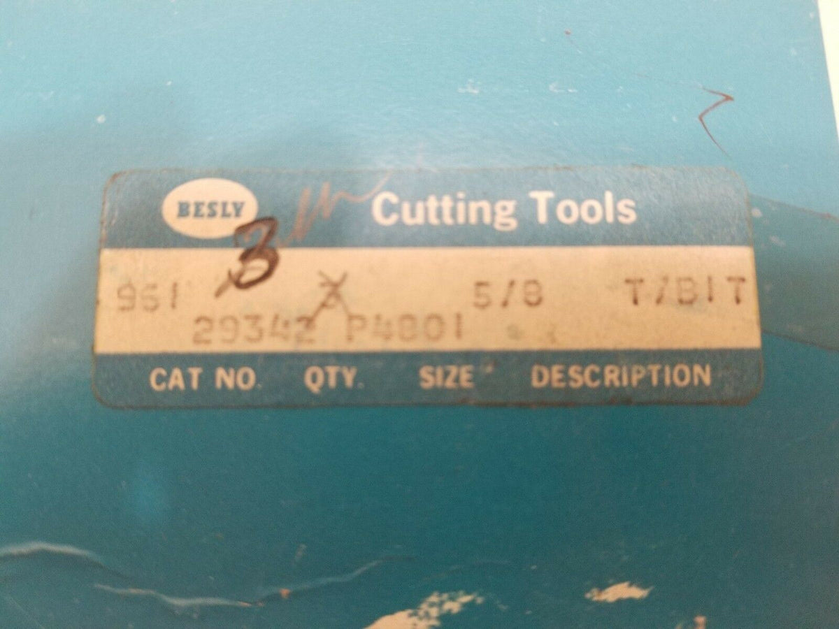 5/8 x 4.5 Length Square Lathe Tool Cutting HSS Bit Blank COBALT BESLY