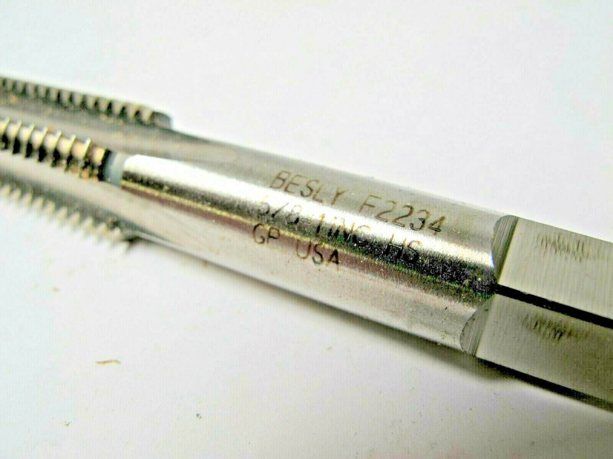 Besly Tap 5/8-11NC 4 Flute New Made in USA 10711 GP BOTT