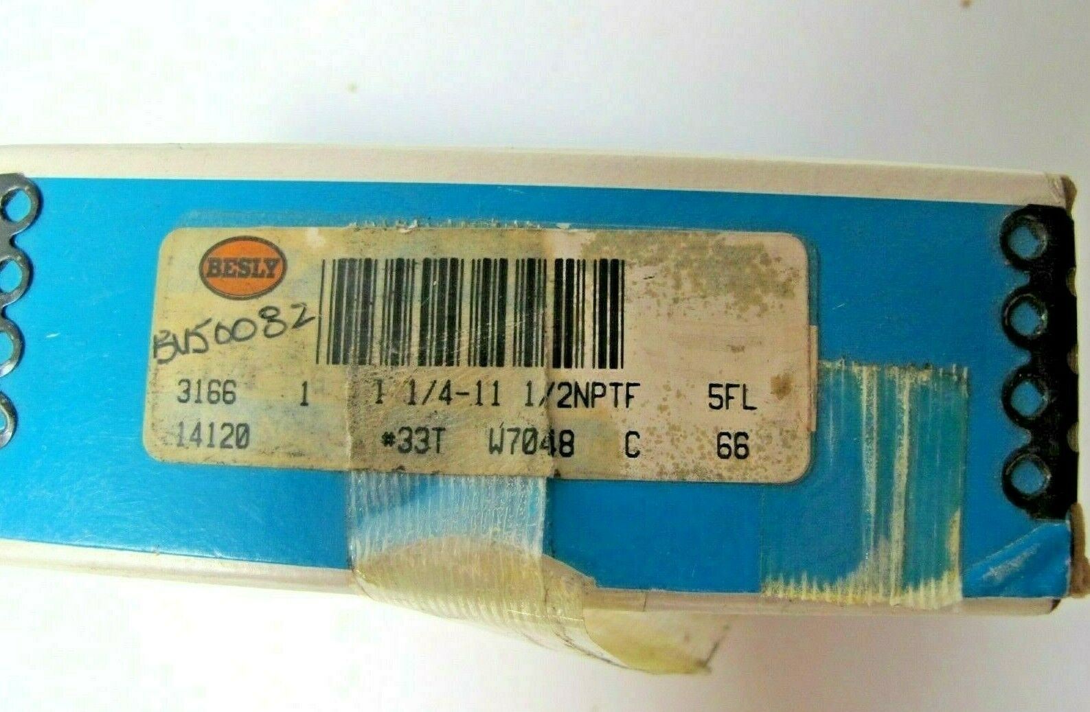Bendix Besly Tap 1 1/4-11 1/2 NPTF 5 Flutes Brand New USA made