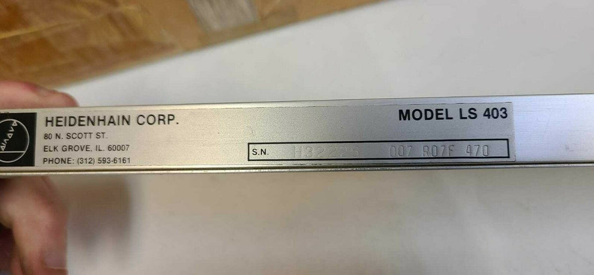 New HEIDENHAIN LS 403 Glass Linear 470 mm 18" Scale