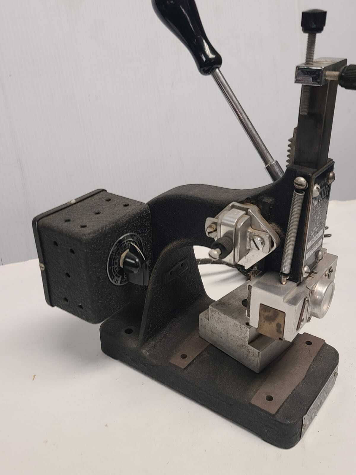 Vintage Hot Foil Stamping Machine KINGSLEY Model M85-W Made in USA