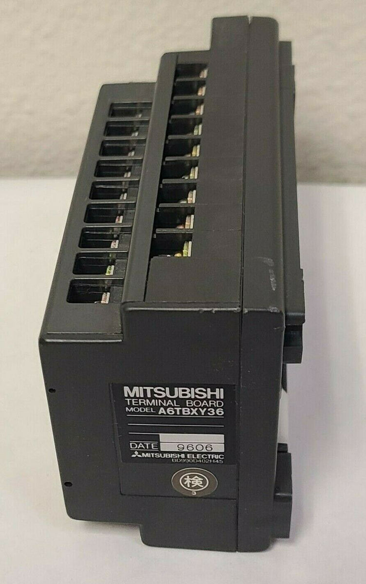Mitsubishi A6TBXY36 Terminal Board Power Supply PLC Module SERVO BLOCK