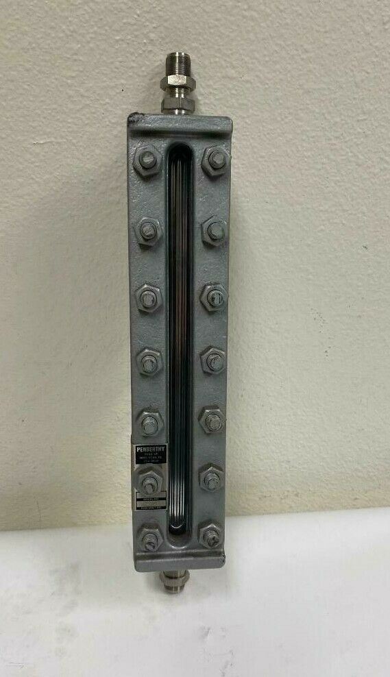 Penberthy Model RM Liquid Level Gage 1RM8 1 Section Glass