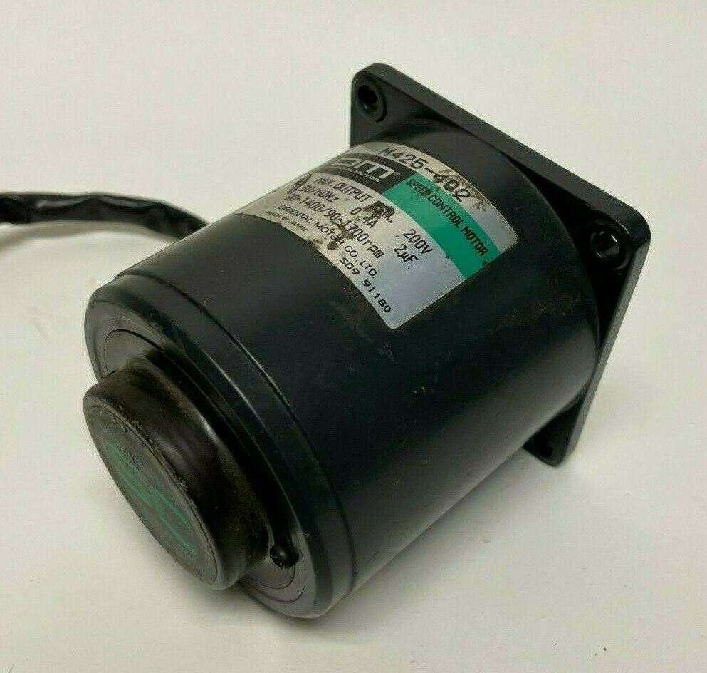 Oriental Motor M425-402 Speed Control Motor 25W 200V 50/60 Hz .04A