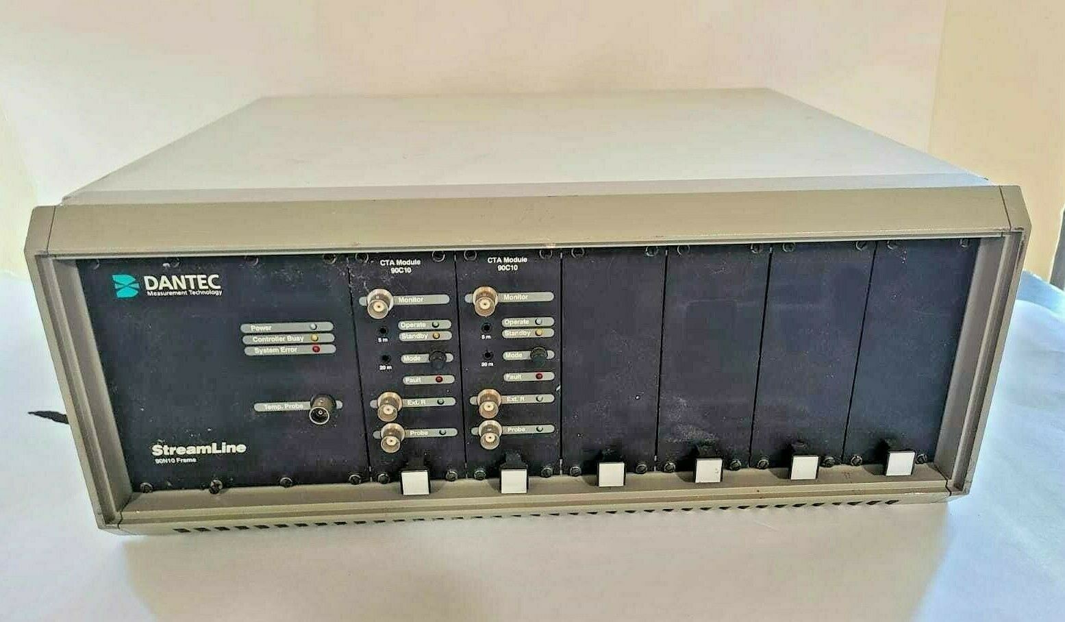 StreamLine 90N10 CTA system Dantec 90C10 Module Flow PROCESSOR Tempera