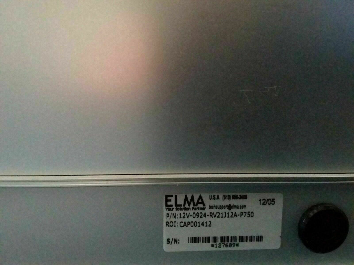 ELMA VME Monolithic ChassisA 12V-0924-RV21J12A-P750 Rackmount S/N 1276