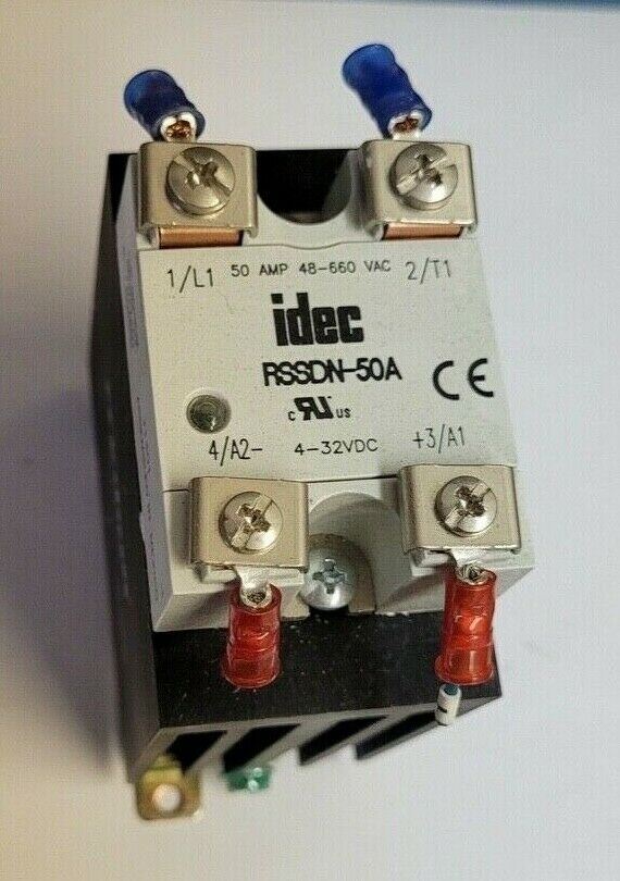 IDEC RSSDN-50A Solid State Relay 50A Din/ panel Mount With Crydom HS20