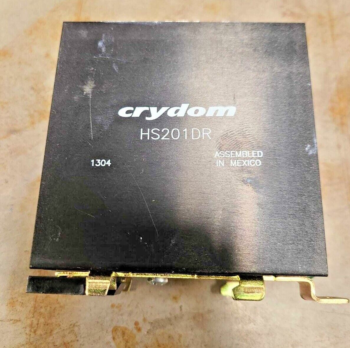 Lot of 2 Crydom HS201DR Din Rail Heat Sink