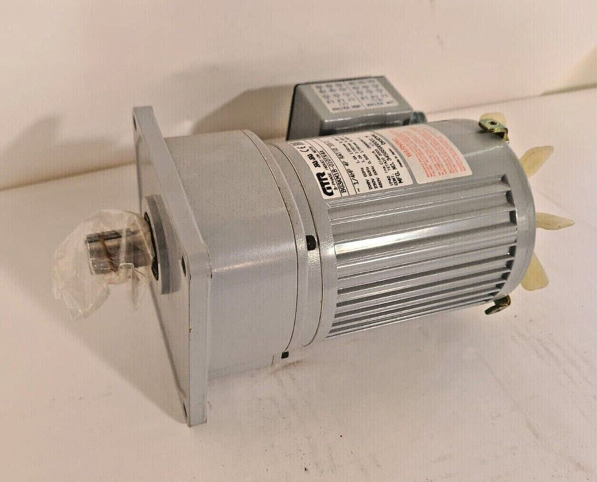Brother BG3KM18-010TK4A GTR 3 Phase Induction Motor 1/4HP 10:1
