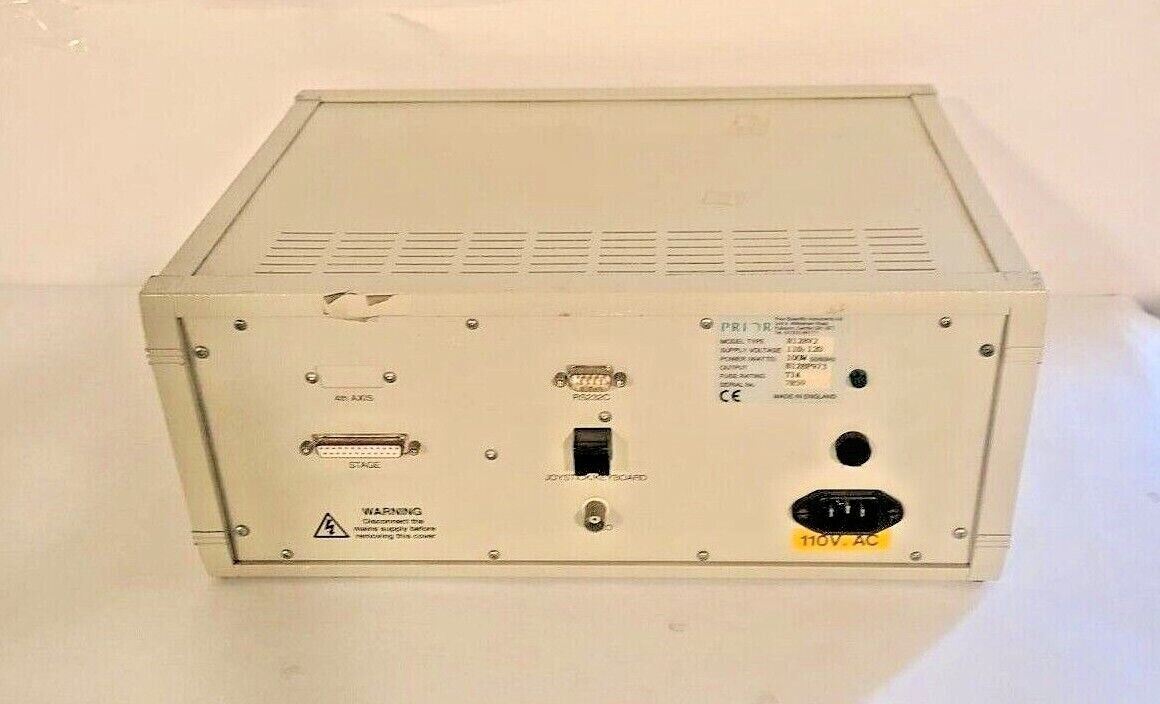 PRIOR ENGLAND H128V2 STAGE MICROSCOPE MODULE POSITIONING