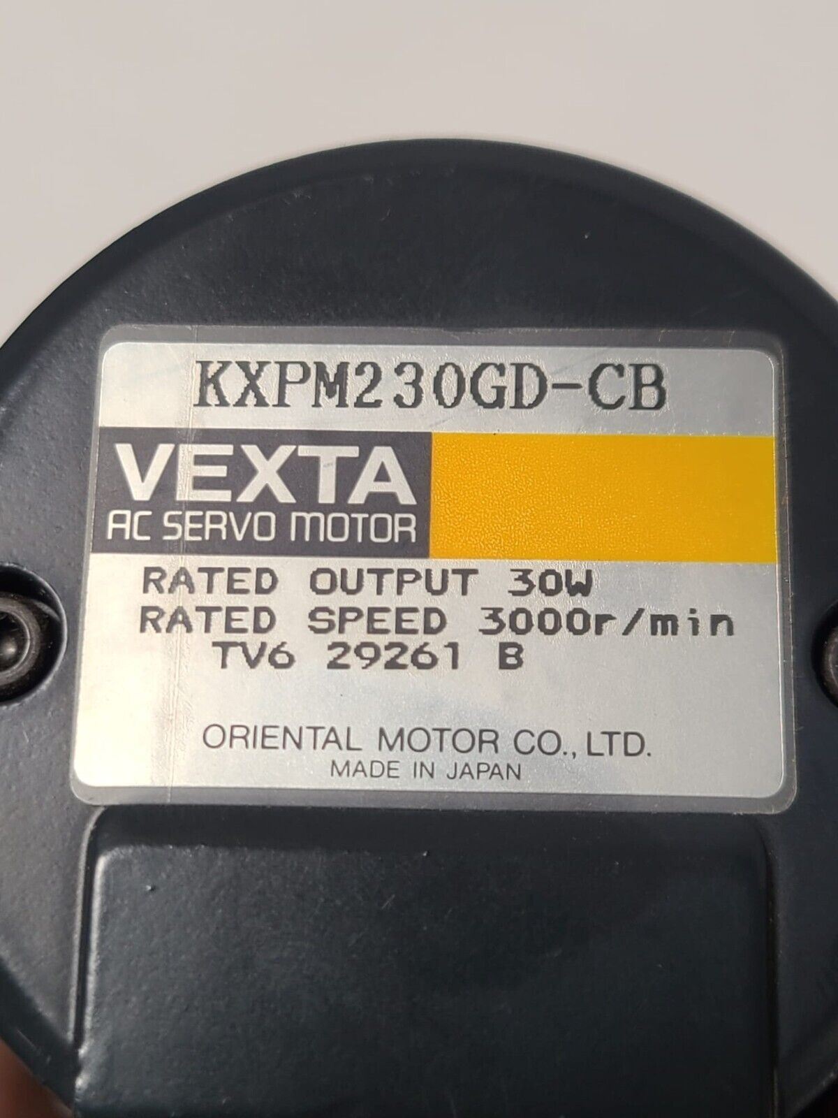 Vexta Oriental Motor 2GD5K Gear Head KXPM230GD-CB AC SERVO
