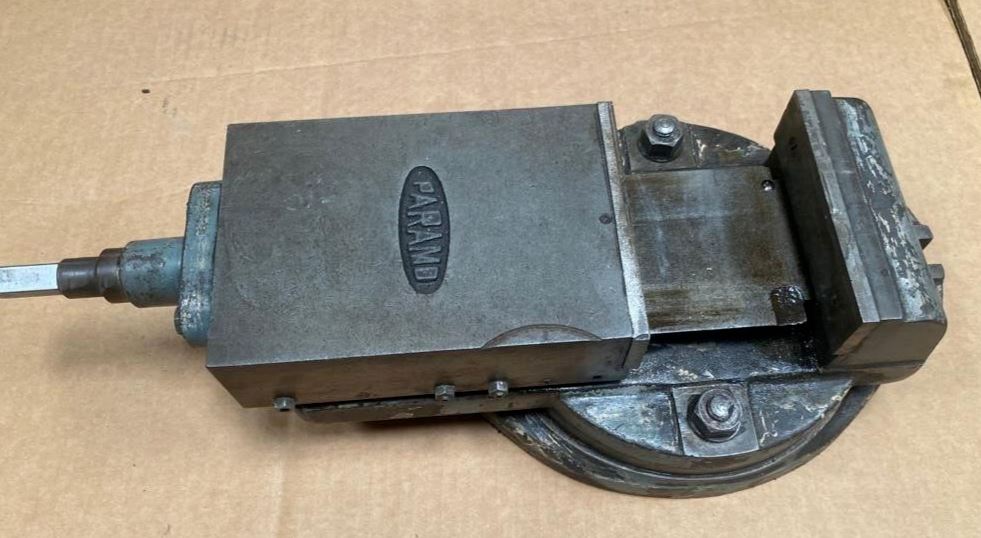 6” PARAMO Heavy Duty Machine Vise for Bridgeport Haas Mill Local Picku