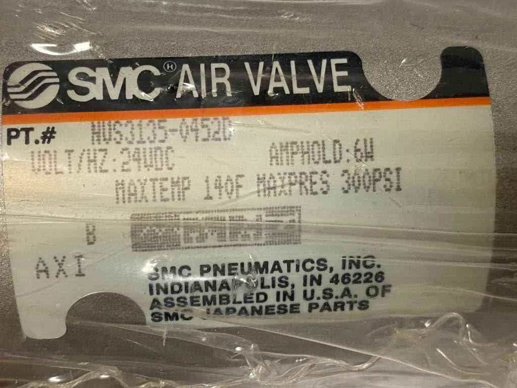 SMC Air Valve NVS3135-0452D 24vdc