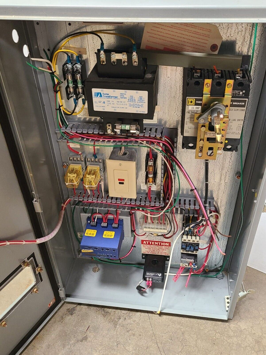 Klockner Moeller Selectric Control Panel Electric Industrial Water Sys