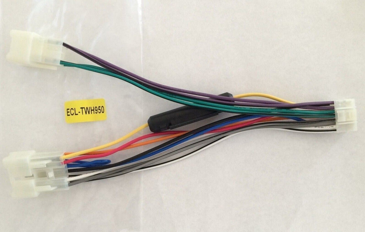 1 ECL TWH950 Toyota Car Stereo Radio Wiring Harness Plug Wire Adapter