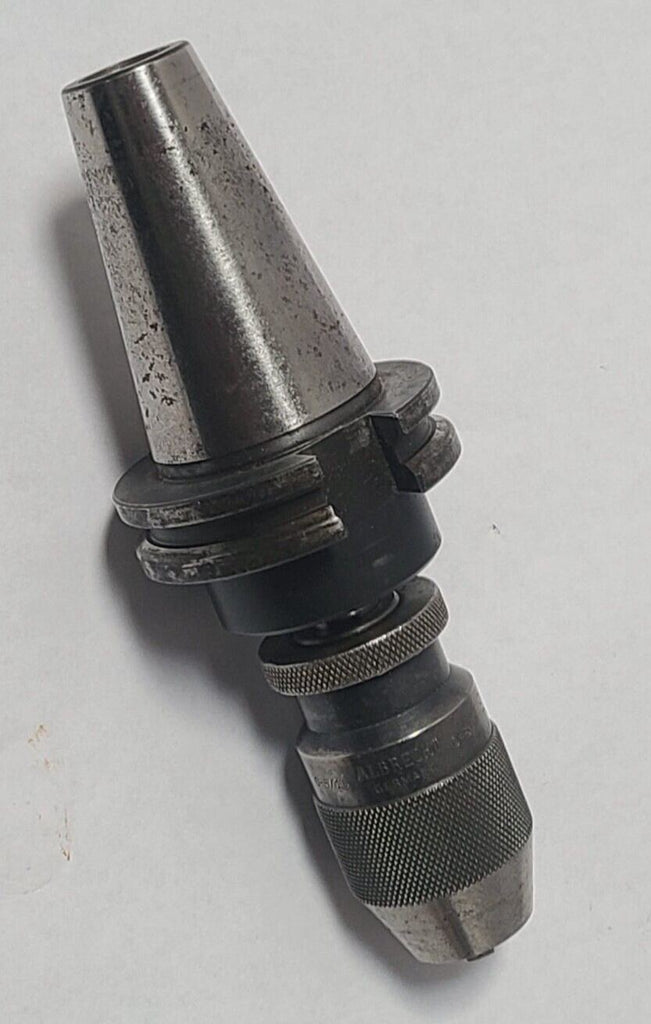 ALBRECHT GERMANY 0-5/16 0-8 Precision Keyless Drill Chuck W CAT 40 Too