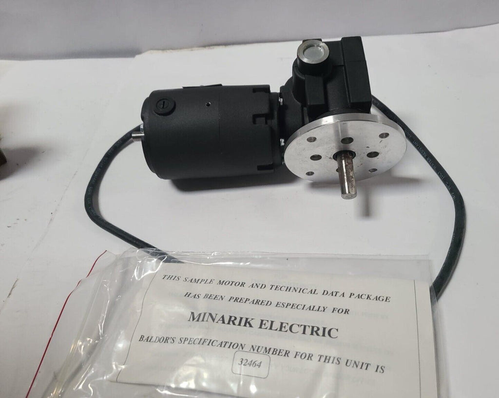 Baldor Electric 20-BF-0 1/25 Hp 90 DC Motor Reducer Ratio 40 DCPM 3096