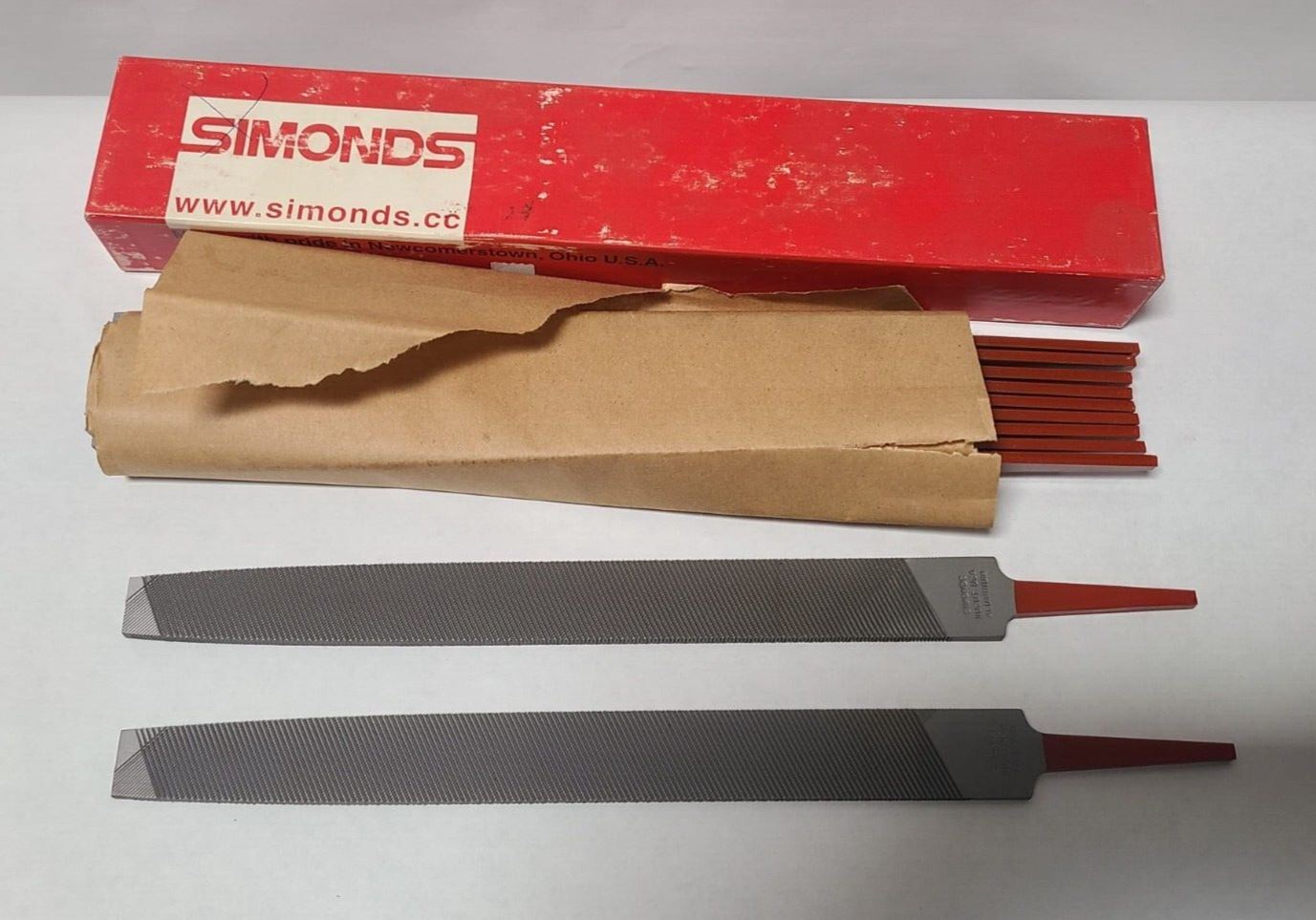 11 Pcs Simonds 10” Flat File 73-275500 New USA