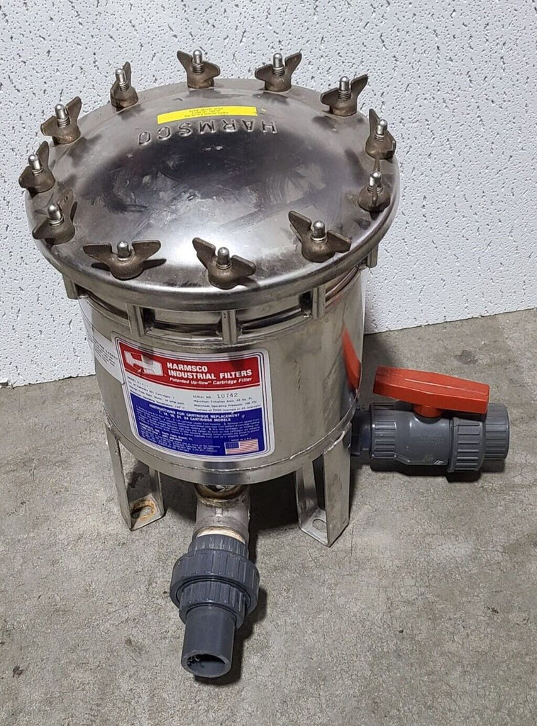 Harmsco HIF 7 Warmer Water Heat Exchanger Filter Housing 30 GPM UpFlow