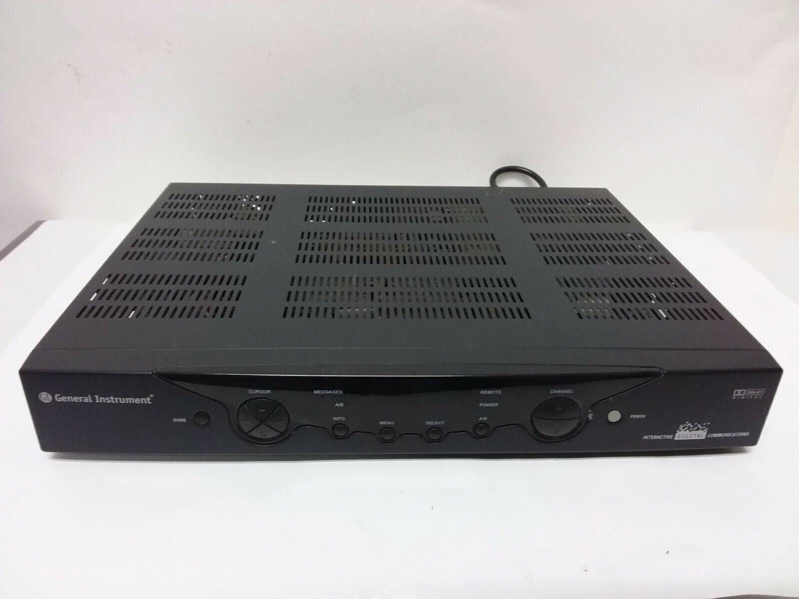GENERAL INSTRUMENT Interactive Digital Communication Cable Box