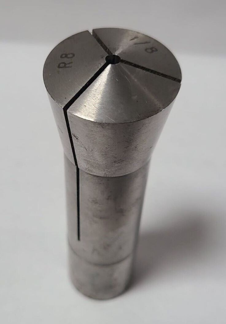 R8 Bridgeport Mill Collet Size 1/8 Machinist Tools Free Shipping