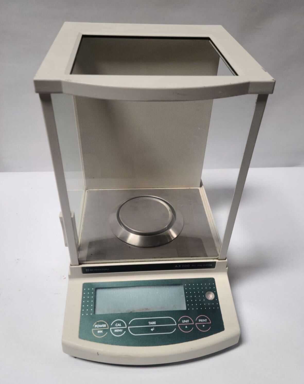 Shimadzu AX200 Electronic Analytical Balance Digital Lab Scale 200 g F