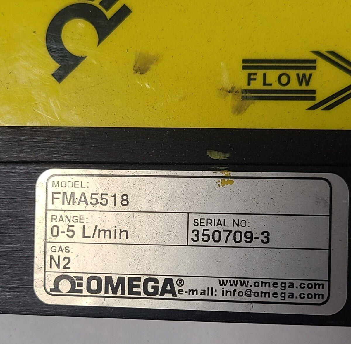 Omega FMA5518A FMA5400 5500 Mass Flow Meter Controller
