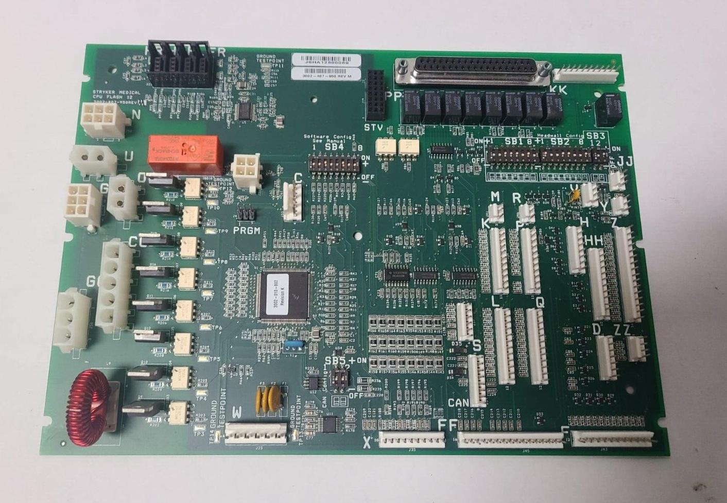 Stryker 3002-407-950 REV M CPU Circuit Card Board