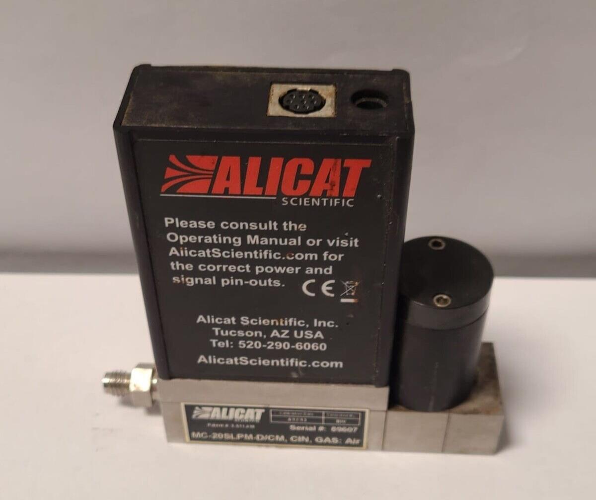 Alicat Scientific MC-20SLPM-D/CM CIN, GAS Digital Mass Flow Meter Cont